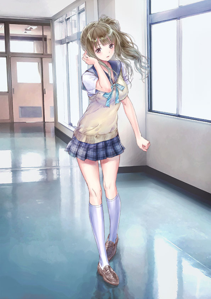 PS4／PSVita用ヒロイックRPG『BLUE REFLECTION 幻に舞う少女の剣』より、新キャラクター・菅本しほり（CV.小松未可子）の設定が公開 | moca