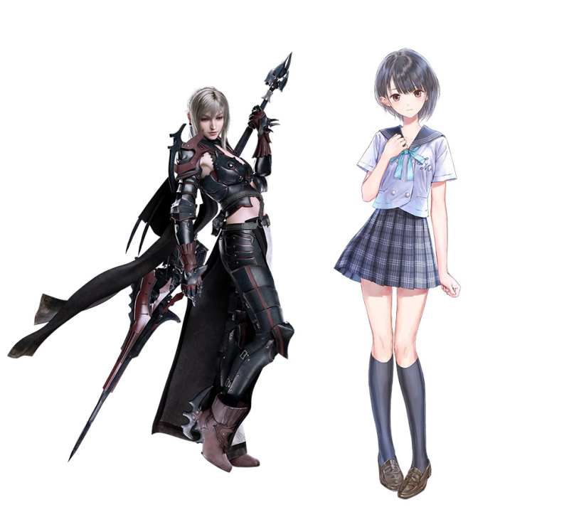 PS4／PSVita用RPG『BLUE REFLECTION 幻に舞う少女の剣』にて、『FINAL FANTASY ⅩⅤ』との衣装コラボが実施決定 | moca