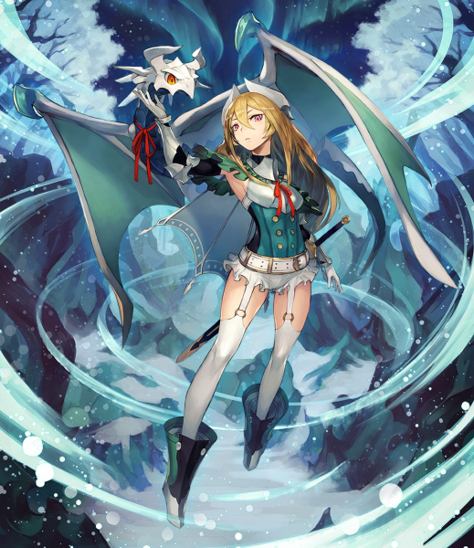 スマートフォン用RPG『ヴァルキリーコネクト』に新キャラクター・氷竜使い「シルヴァ」（CV.前田綾香）などが登場 | moca